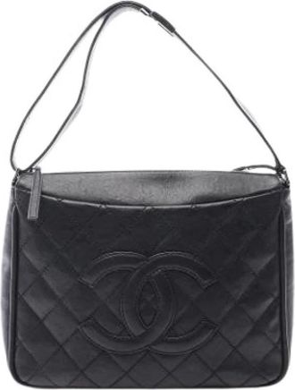 Chanel Pre-owned Sac bandouli&egrave;re vintage - Femme - Pre-owned - Noir - Taille: ONE Size