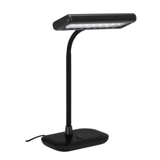 Briloner LED Schreibtischlampe mit Ein/Aus-Schalter, schwenkbar, kaltwei&szlig;e Lichtfarbe, Tischlampe, Lampe, Nachttischlampe, Tischleuchte, Deko, B&uuml;rolampe, Lesel