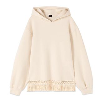 Oltre Damen, Sweatshirts & Hoodies, Beige, XSGr&ouml;&szlig;e