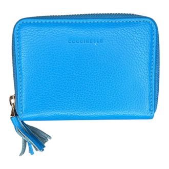 Coccinelle Portefeuille Metallic Soft - Femme - Accessoires - Bleu - Taille: ONE Size