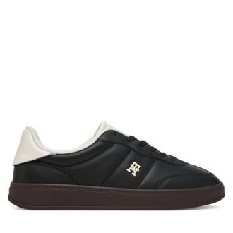 Tommy Hilfiger Sneakers Tommy Hilfiger Heritage Shiny FW0FW08823 Schwarz