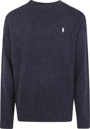 Polo Ralph Lauren Pull col rond - Homme - Pulls - Noir - Taille: L