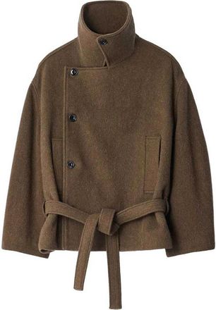 Christophe Lemaire Kurzer Mantel - Gr&uuml;n