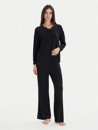 Ysabel Mora Pyjama 10773 Schwarz Relaxed Fit