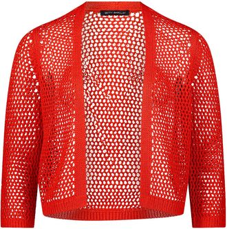 Betty Barclay Grobstrickjacke mit Lochmuster