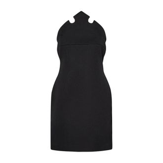 Coperni Mini Crown Dress - - Dresses - Damen - Schwarzk - S