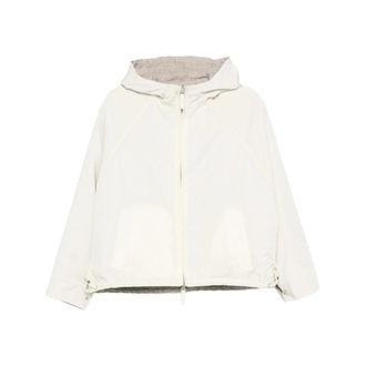 Yves Salomon Wendejacke mit Kapuze - - Jackets - Damen - Beige - M
