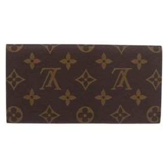 Louis Vuitton Portefeuille Pre-owned en toile - Femme - Pre-owned - Brun - Taille: ONE Size