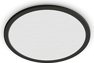 Philips Lighting Philips 3-in-1 LED Leuchte SceneSwitch CL550 IP44 1300lm 2700K, Dimmen ohne Dimmer, Schwarz, 15 Watt