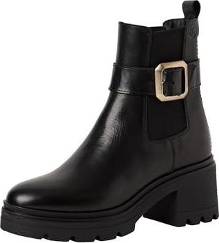 Tamaris Bottines &agrave; talon pour femme 1-25433-45 - Noir - Taille 41 EU, Noir, 41 EU