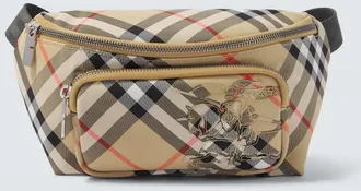Burberry Sac ceinture Burberry Check brodé