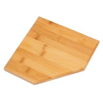 BESPORTBLE HOODANCOS Eckregal Wandmontage Bambus Dreieckiges Wandregal ohne Bohren f&uuml;r Badezimmer K&uuml;che Kleines Eckwandregal Robust und Stilvoll zur Wandorganisa