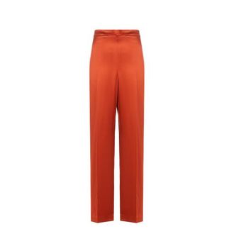 Polo Ralph Lauren gerade Seidenhose - Orange