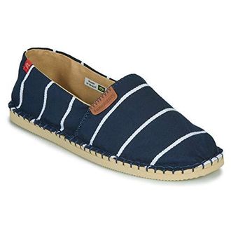 Havaianas Origine Stripes, Espadrille Wedge Sandal Mixte Adulte, Navy Blue, 36 EU