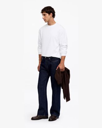 Arket Langarmshirt -Wei&szlig;