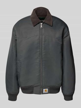Carhartt Work in Progress Regular Fit Bomberjacke mit Kentkragen