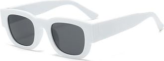 Generic Lunettes De Soleil Dextérieur À Petite Monture For Hommes, For Sports(White)
