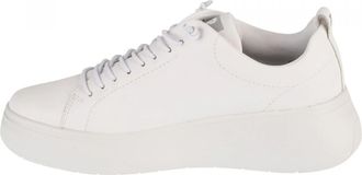 Rieker Damen Sneaker, Logo, Leder (Wei&szlig;)
