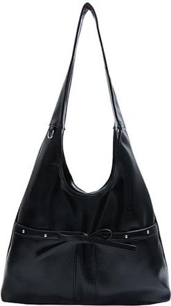 Generic Kexpery Sac &agrave; Main pour Femmes en PU Solide Couleur Sac &agrave; Bandouli&egrave;re Grande Capacit&eacute; pour Travail Shopping Voyage Quotidien