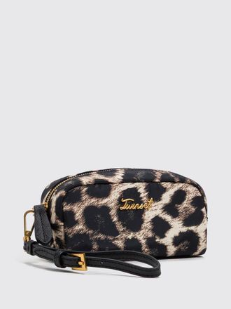 Twinset Pochette &agrave; imprim&eacute; animalier avec dragonne amovible