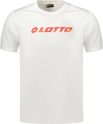 Lotto Homme, Tops, Blanc, Taille: S T-shirt &agrave; manches courtes
