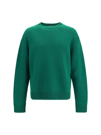 Tom Ford Mens Wool And Cashmere Sweater Emerald