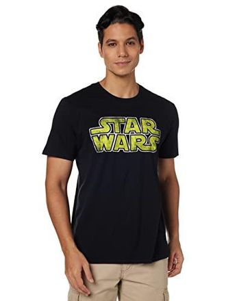 Star Wars Mens Classic Vintage Simple Logo T-Shirt