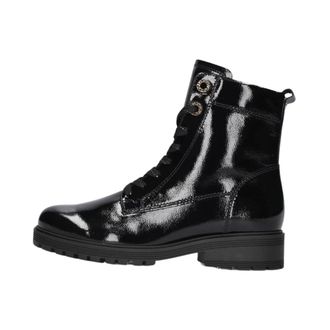 Gabor Schwarze Schn&uuml;rboots mit Dicker Sohle - - Shoes - Damen - Schwarzk - 37 EU