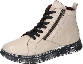 Manitu Bottes pour Femme Tendance, Gris, 42 EU