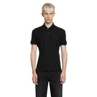 Gucci GG Technical Jersey Jacquard Polo Shirt