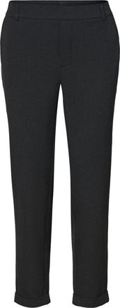 Vero Moda Damen VMMAYA Mr Loose Solid Pant Noos Hose, Grau (Dark Grey Melange Dark Grey Melange), XS / 32L