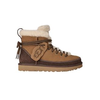 UGG Ugg, Femme, Chaussures, Brun, Taille: 39 EU Classic Heritage Lace-Up
