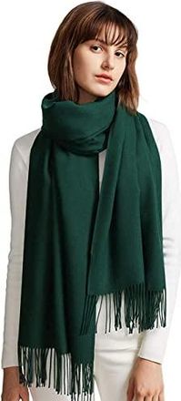 Maamgic Foulard Echarpe xxl echarpe printemps Femme Homme 200 * 70CM Hiver Touché Soyeux Multi-Couleur Elégant Châle Doux pour Mariage Party Soiree, Feuillage