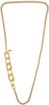 Dansk Copenhagen Long Lock Link Necklace - Femme - Accessoires - Jaune - Taille: ONE Size