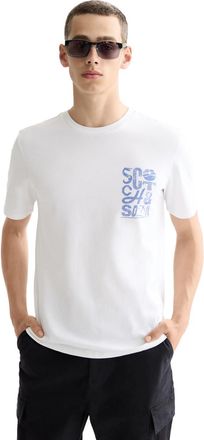 Scotch & Soda Regular Fit Left Chest Logo T-Shirt