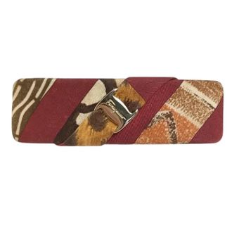 Ferragamo Pre-owned Stoff haarspangen - - Pre-owned - Damen - Rot - ONE SIZE