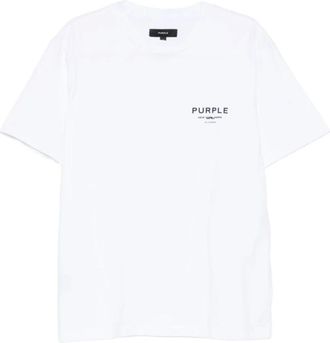 Purple Homme, Tops, Blanc, Taille: 2XL Jersey T-Shirt