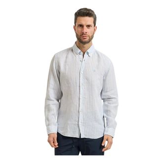 HUGO BOSS Homme, Chemises, Multicolore, Taille: 2XL Chemise boutonn&eacute;e en lin