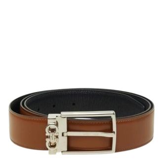 Ferragamo Ceinture standard Pre-owned - Homme - Pre-owned - Brun - Taille: ONE Size