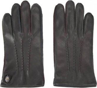 Kurt Geiger Femme, Accessoires, Noir, Taille: M Eagle Leather Gloves