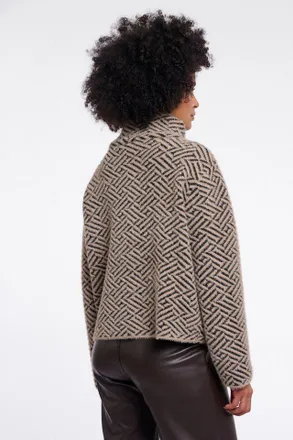 Rino&Pelle Kurzjacke BETH mit Stehkragen