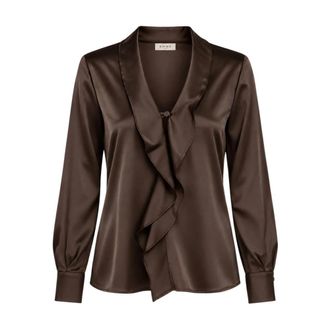 Marella Emmaggravi Bluse - - Blouses & Shirts - Damen - Braun - S
