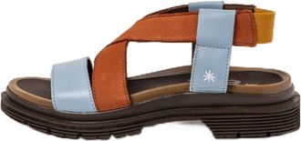 Art Art Damen 1553 Birmingham Flache Sandale, Cloud D Orange, 41 EU