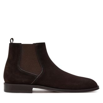 HUGO BOSS Klassische Stiefeletten BOSS Derrek_Cheb_SDPI 50516470 Braun