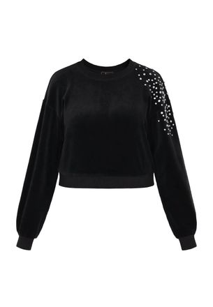 Faina Sweatshirt Frauen Schwarz