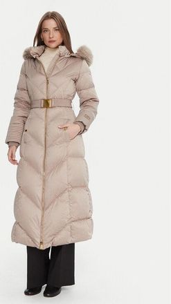 Guess Winterjacke 5BGL39 7374A Écru Regular Fit