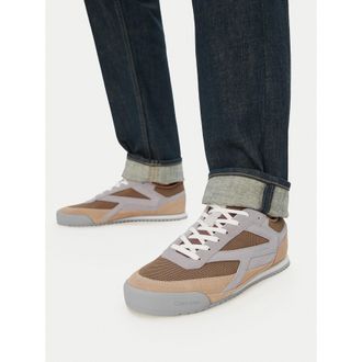 Calvin Klein Sneakers Calvin Klein Low Pro Runner Mix Mat HM0HM02208 Braun
