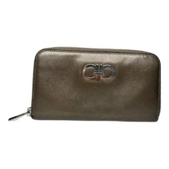 Ferragamo Pre-owned Vintage Wallet - - Pre-owned - Damen - Grau - ONE SIZE
