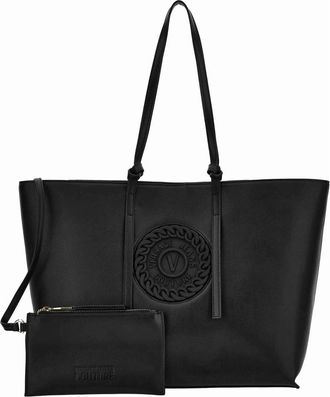 Versace Jeans Couture Femme, Sacs, Noir, Taille: ONE Size V-Emblem Logo Tote Bag