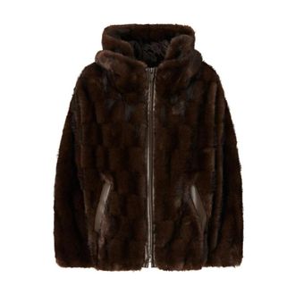 Pinko Cadetia Kapuzenjacke - - Jackets - Damen - Braun - L